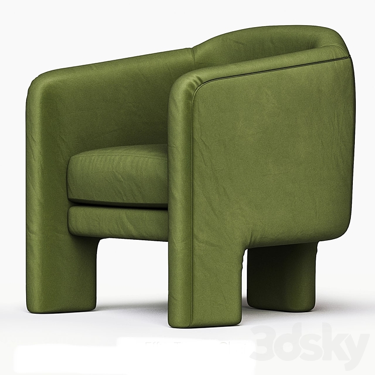 Effie Tripod Chair - Arm chair - 3D model