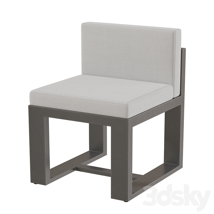 RH BAHIA CHAIR - Chair - 3D model