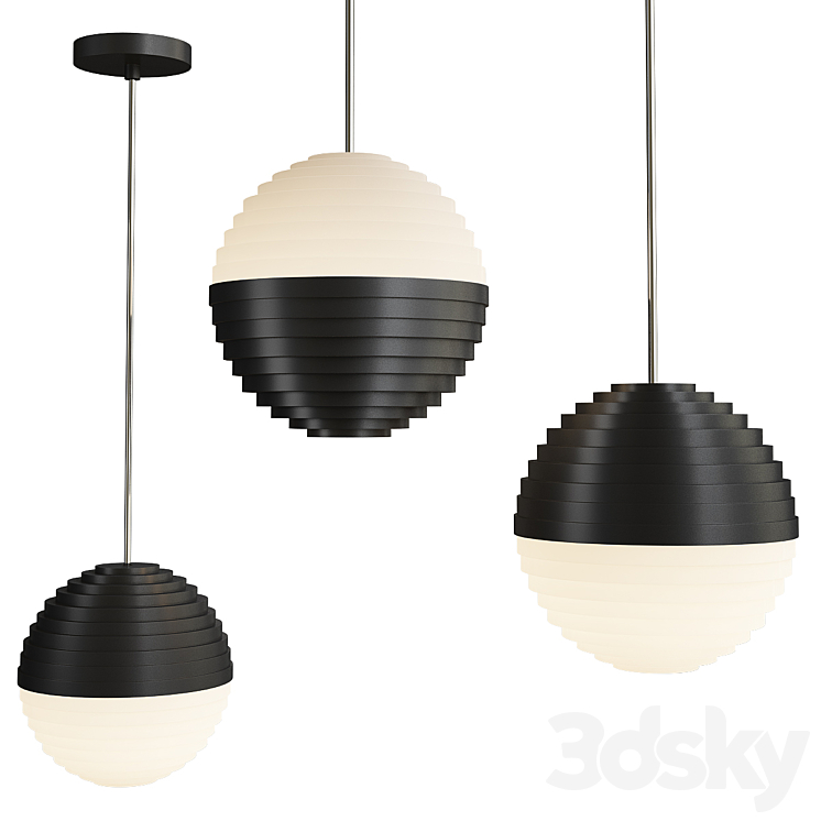 Supernova led mini pendant - Pendant light - 3D model