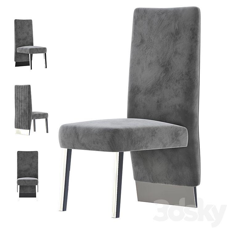 Porsha Dining Chair - Chair - 3D model