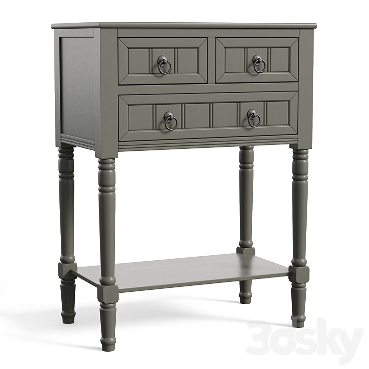 Foshee Console Table - Sideboard & Chest of drawer - 3D model
