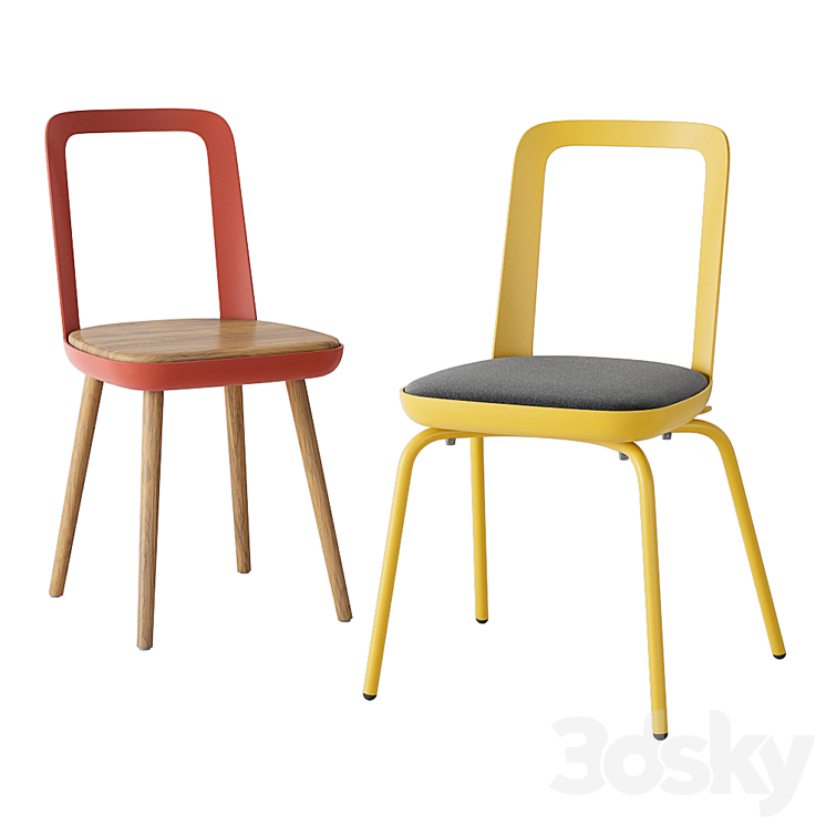 Wagner Living W 2020 chair out - Chair - 3D model