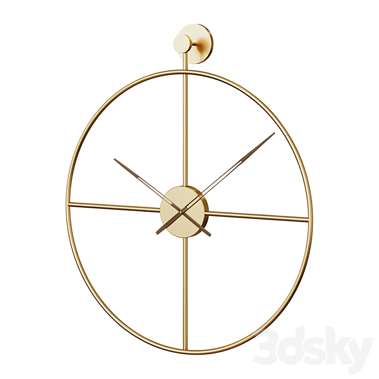 Wall clock Milano - Watches & Clocks - 3D model