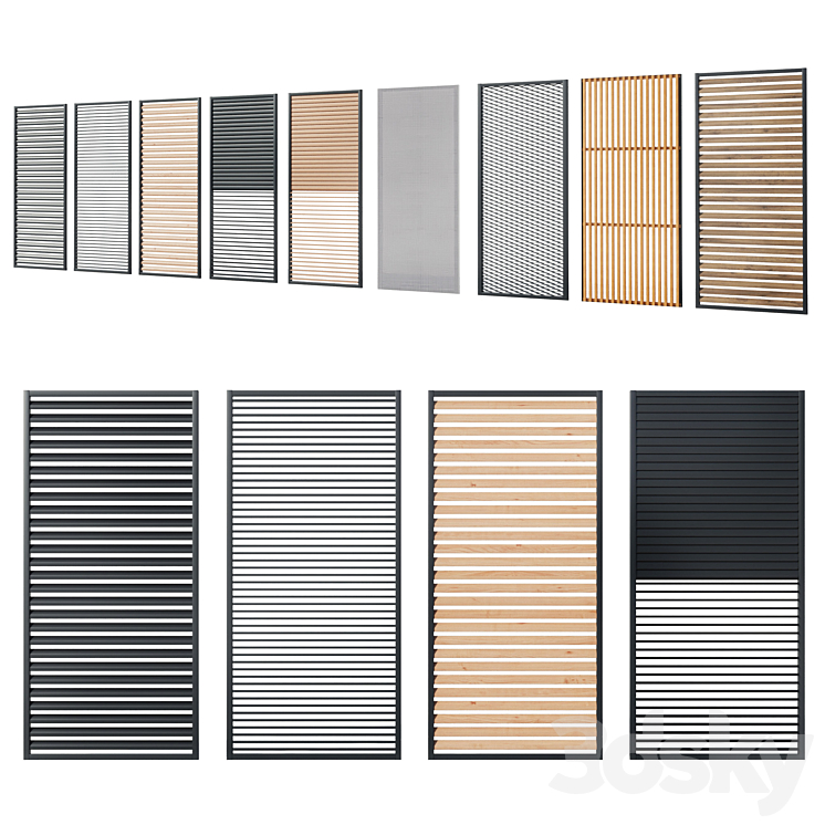 LOGGIA Renson sliding panels for facades and pergolas - Facade element ...
