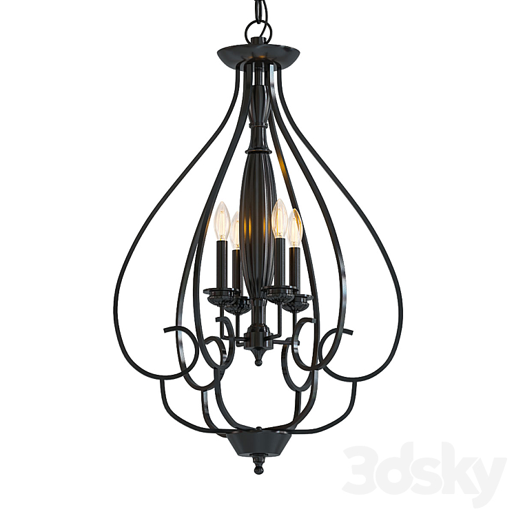 Dunnell 18 - Pendant light - 3D model
