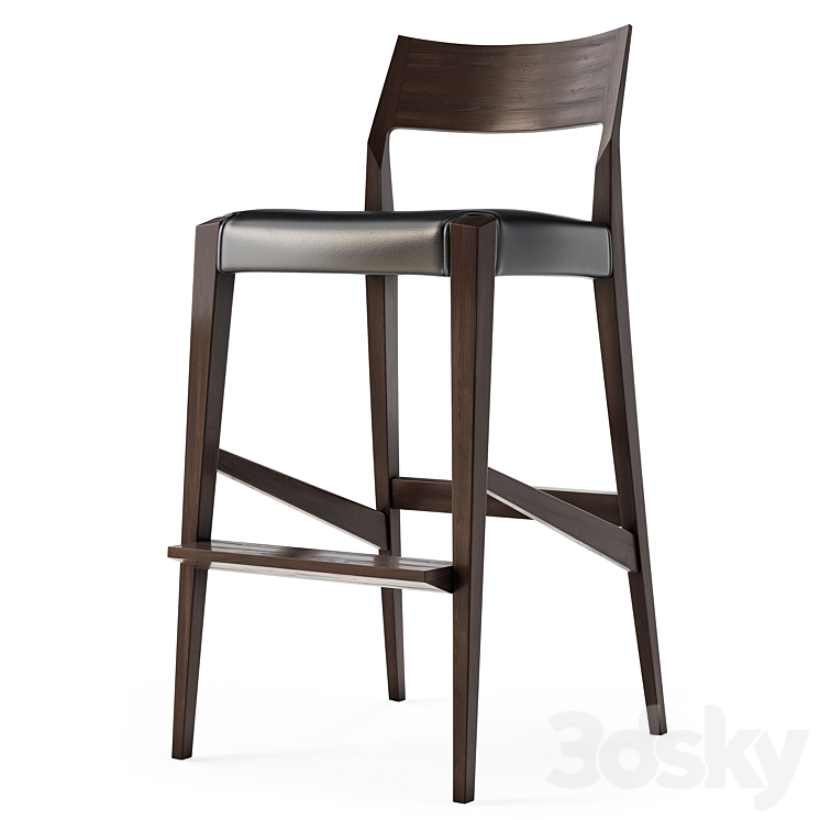 Bar stool Forms - Chair - 3D model