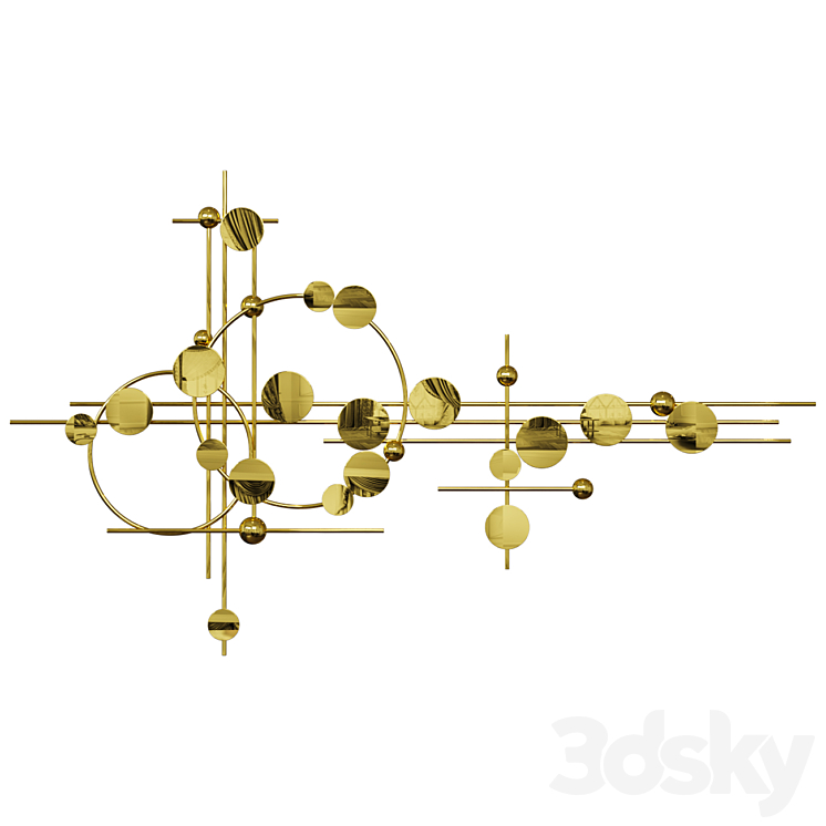 Wall decor Deprimo-KKK00191 - Other decorative objects - 3D model