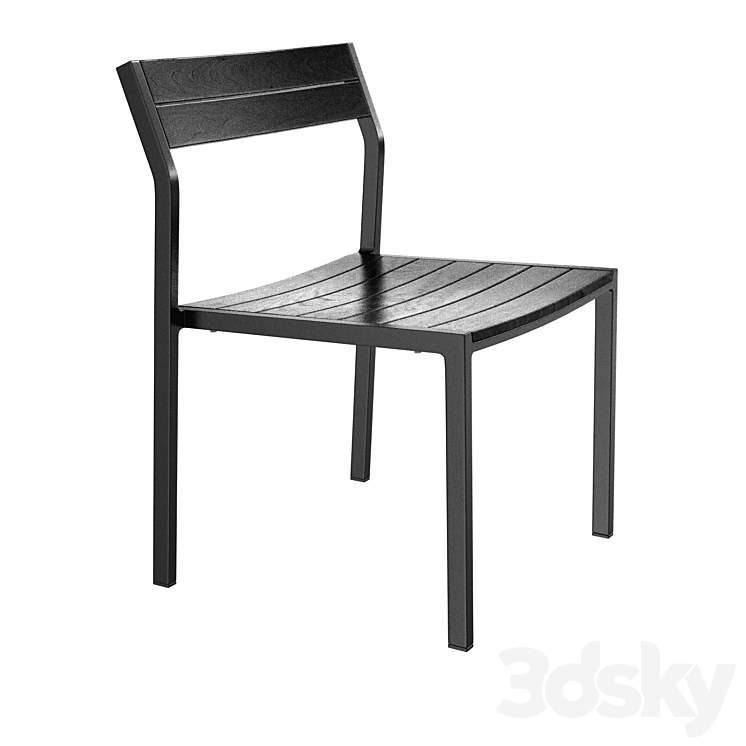 dwr Eos Side Chair - Chair - 3D model