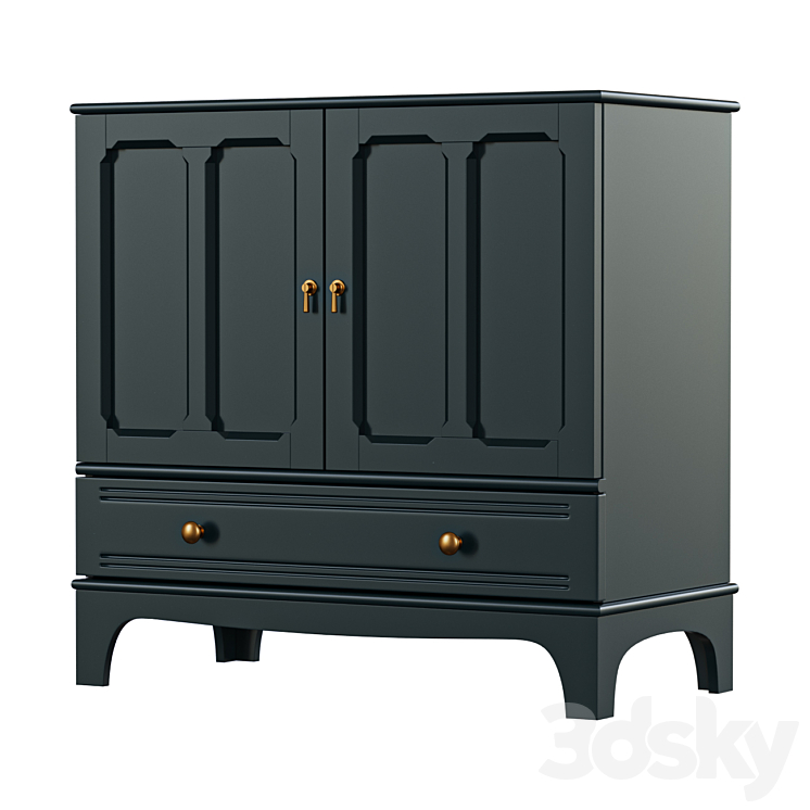LOMMARP LOMMARP Wardrobe, dark blue-green 102x101 cm - Wardrobe ...