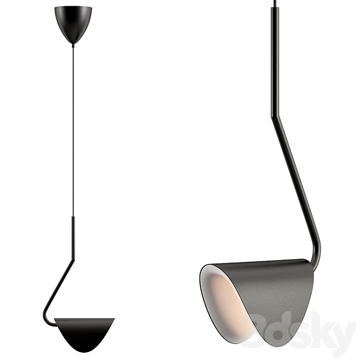 veska - Pendant light - 3D model