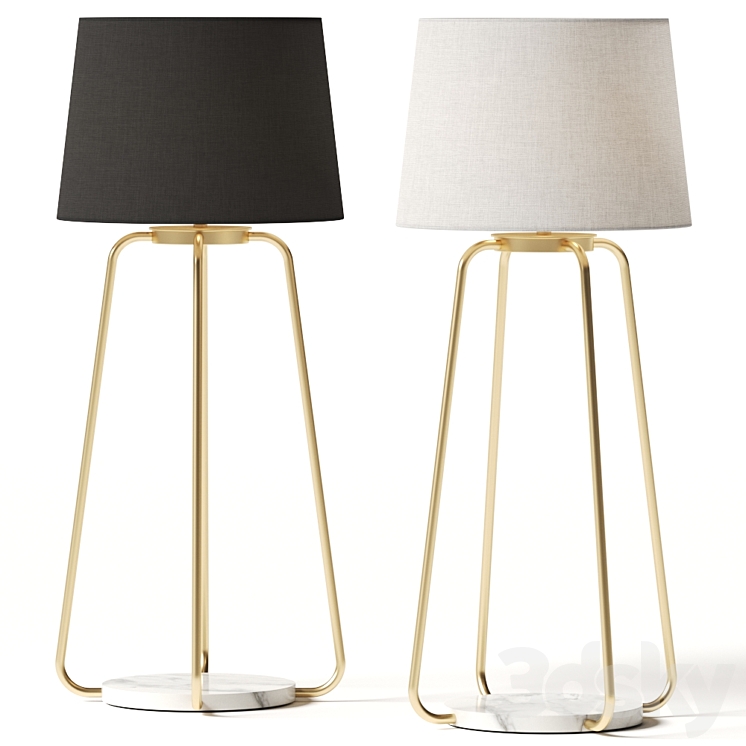Nexo / Oxen Luce Quadrifoglio Table Lamp - Table lamp - 3D model