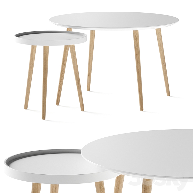 Jysk Galten Bakkebjerg Coffee Table - Table - 3D model