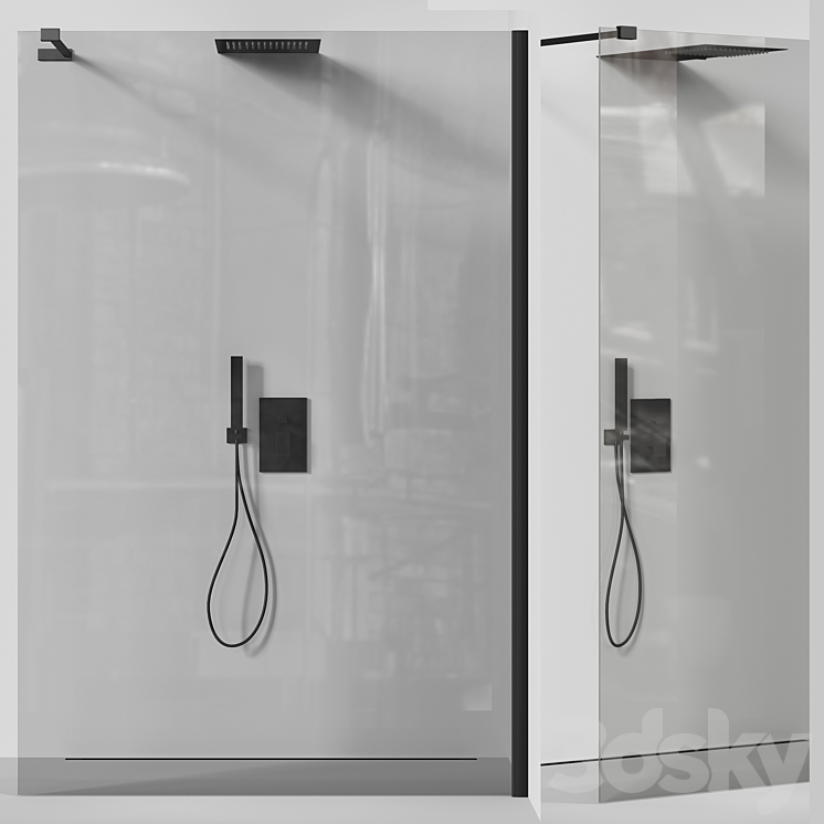 HUPPE SolvaPro v4 - Shower - 3D model