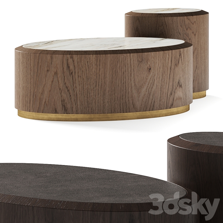 Hamilton Conte Richmond Coffee Tables - Table - 3D model