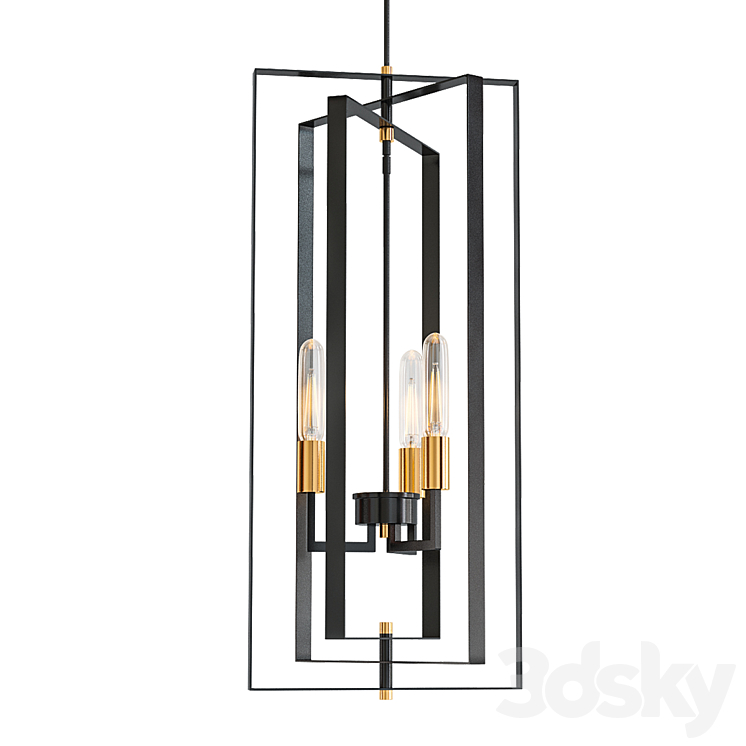 Dewees 3 - Pendant light - 3D model
