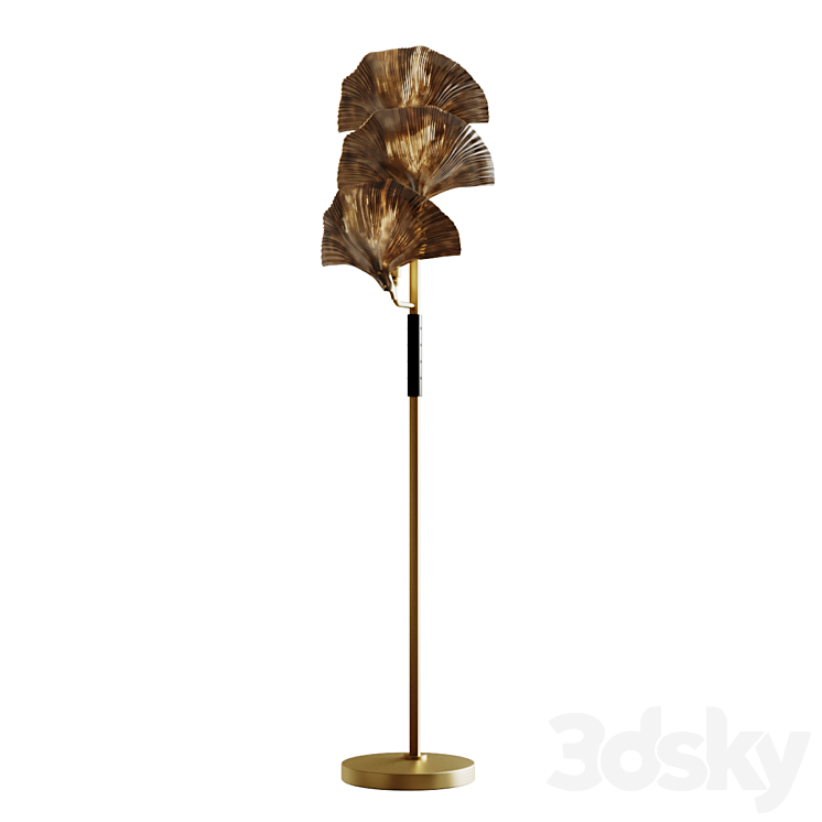 Floor lamp Ginkgo - Floor lamp - 3D model