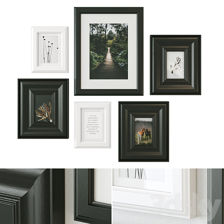 Ikea frame set - Frame - 3D model
