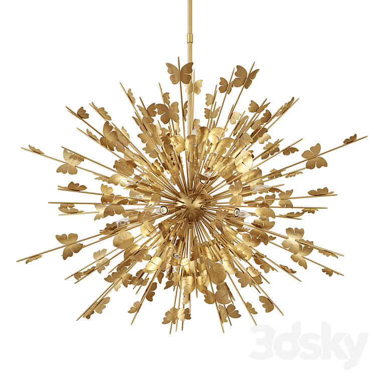 Circa Lighting Farfalle Large Chandelier - Pendant light - 3D model