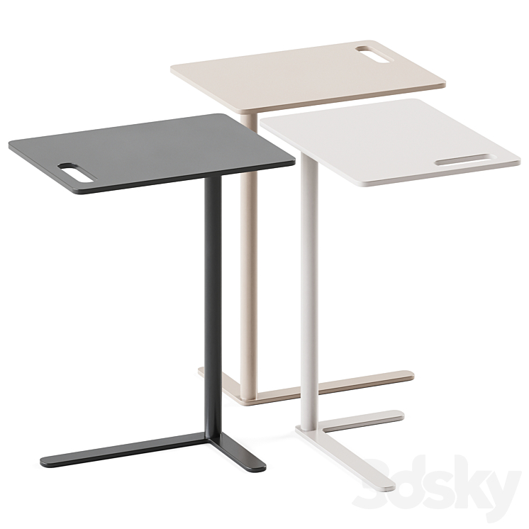Side Table Trailer by Martela Table - Table - 3D model