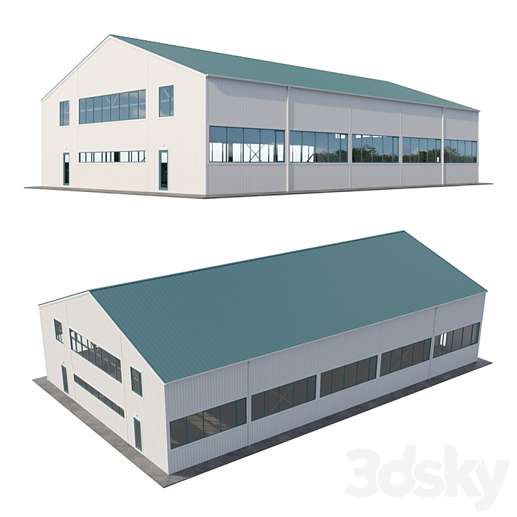 Warehouse - Building - 3D model
