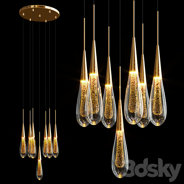 FIAL - Pendant light - 3D model