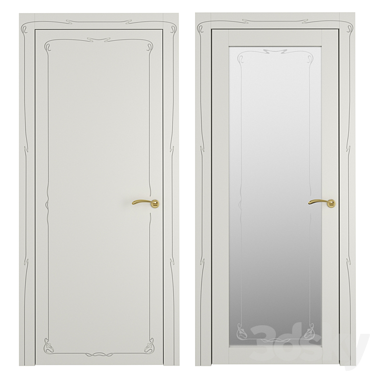 Doors Dorian Deco 1 - Doors - 3D model