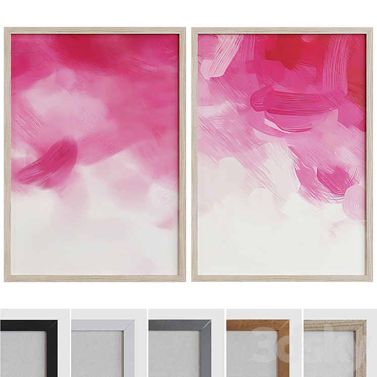 Picture Frame Set 361 - Frame - 3D model