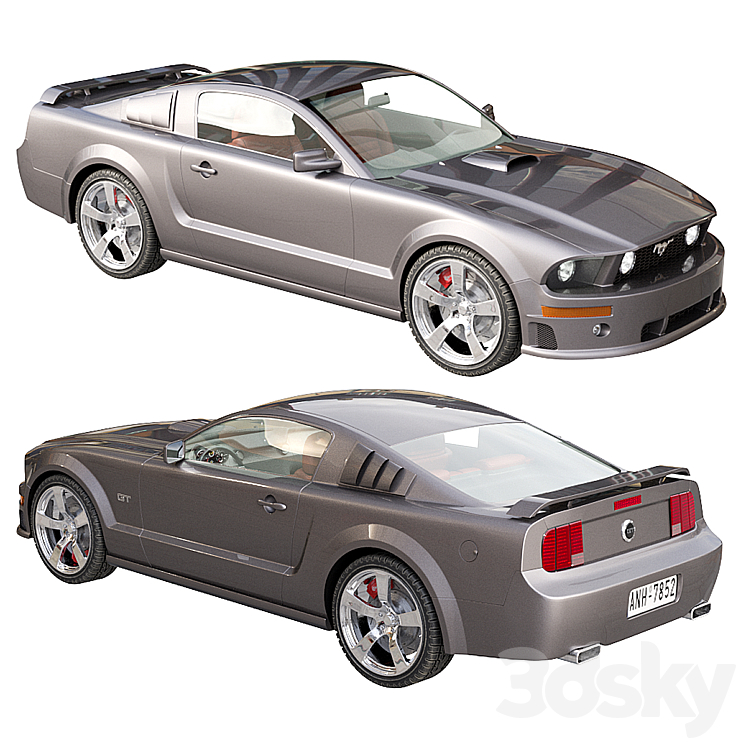 Mustang - Ground Transport - 3D model
