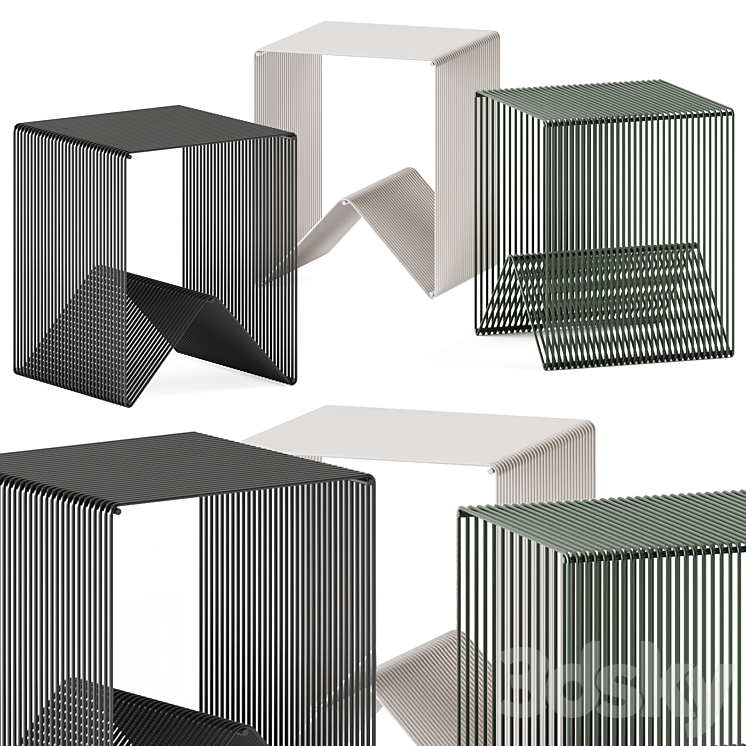 Coffee Table Willowby Cube / Side Table - Table - 3D model