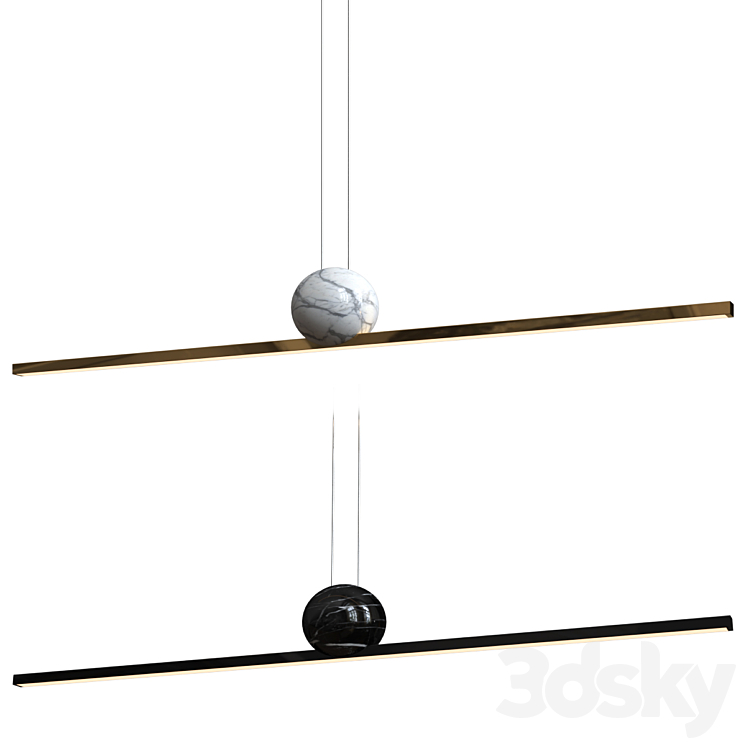 Italamp REGOLO - Pendant light - 3D model