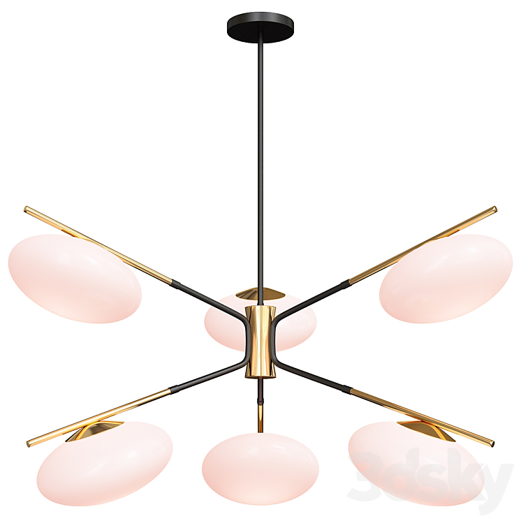 Levity by Anzazo - Pendant light - 3D model