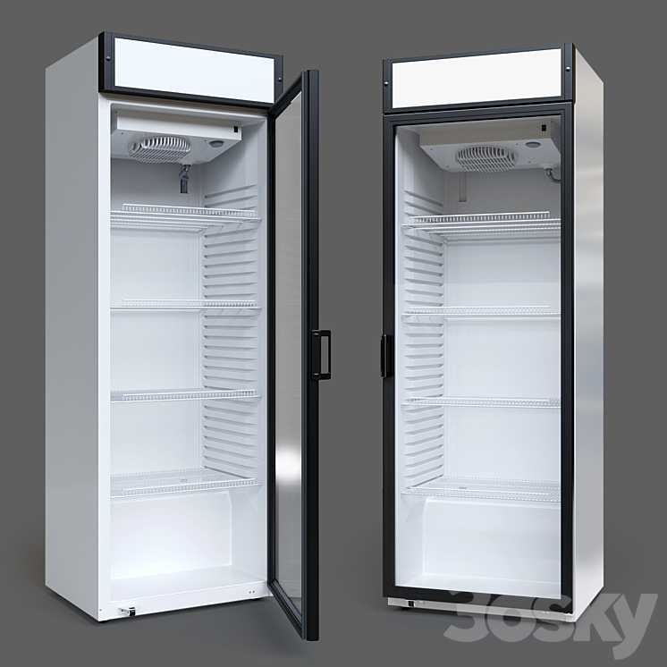 Refrigerator Capri P-490SK - Shop - 3D model