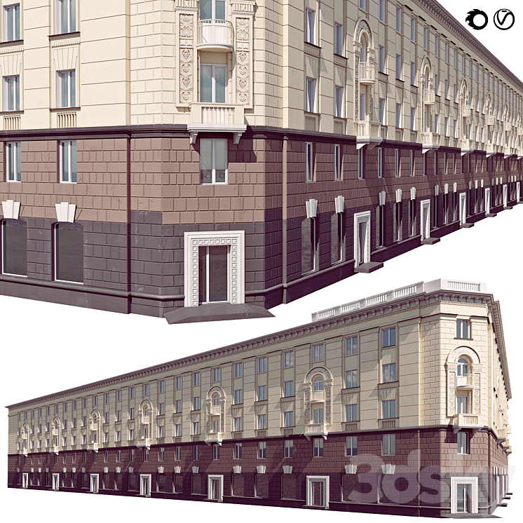 city building 8 - Building - 3D model