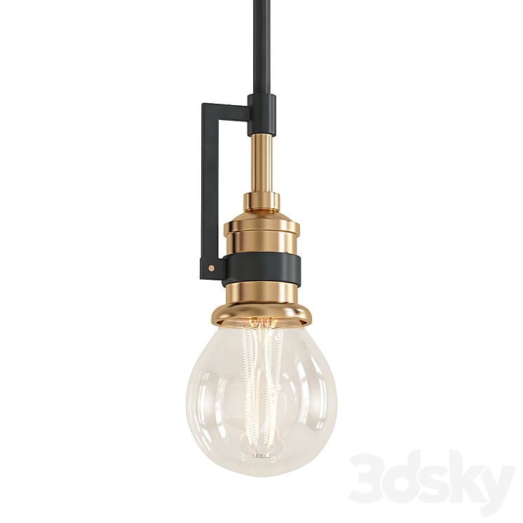 Sheldon Mini Pendant Light - Pendant light - 3D model