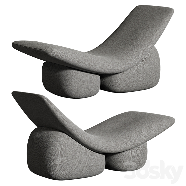 Six N Five Lounge Chair - Other soft seating - 3D model