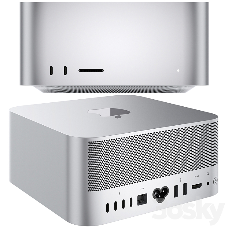 Mac Studio - PC & other electronics - 3D model