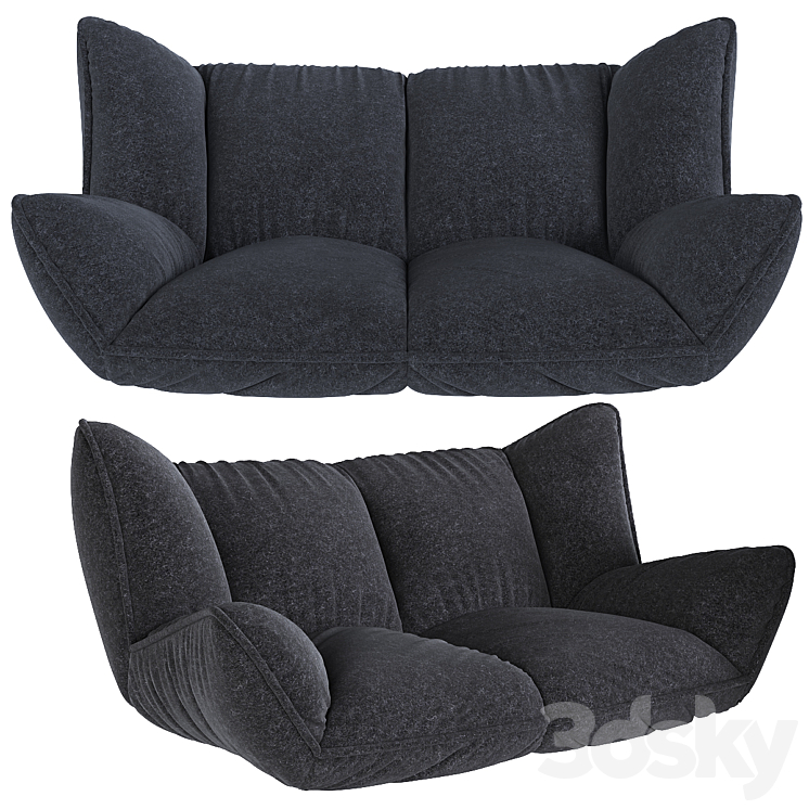 Simple modern Japanese style tatami sofa chair lazy folding sofa bed ...