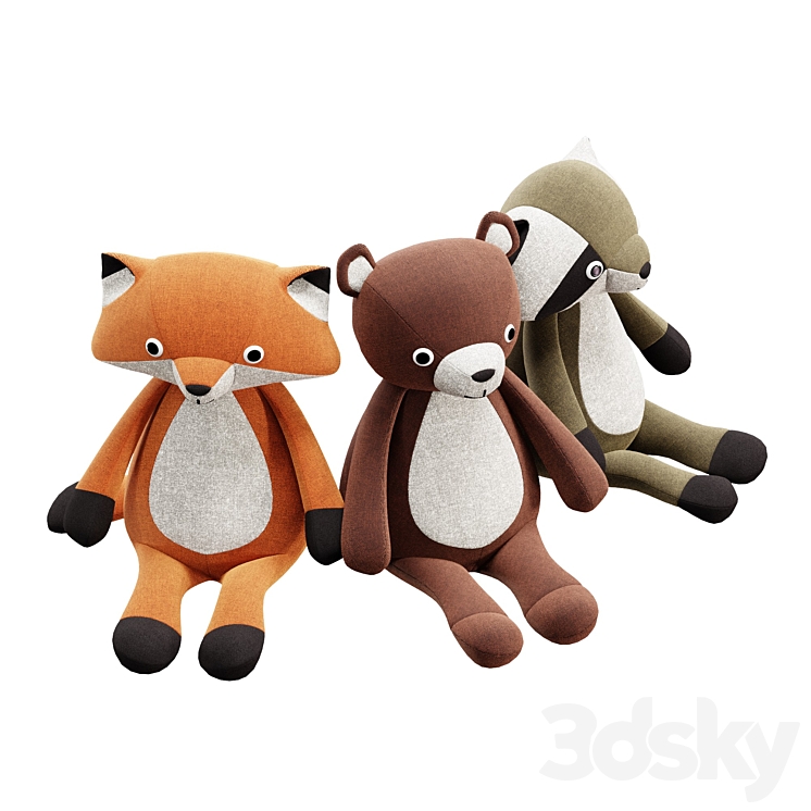 soft toys - Toy - 3D model