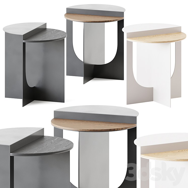 Side Table Modern Minimal by 1stdibs - Table - 3D model