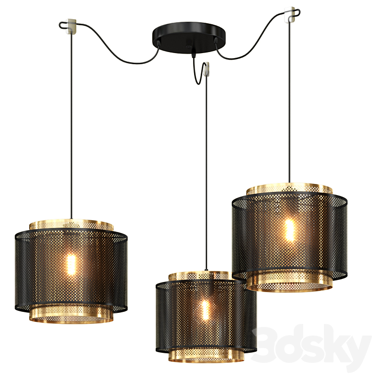 ORRIN by Lucide - Pendant light - 3D model