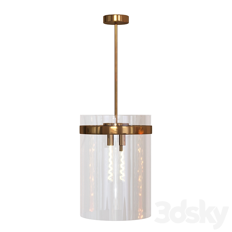 OVERLOOK CYLINDER PENDANT LIGHT - Pendant light - 3D model