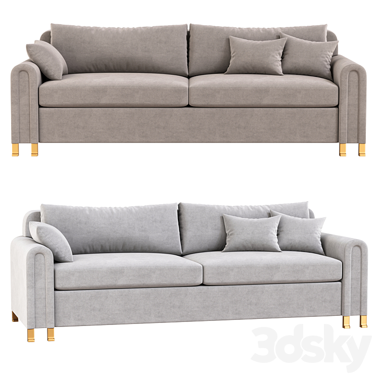 Masson sofa by Dmitry&Co - Sofa - 3D model