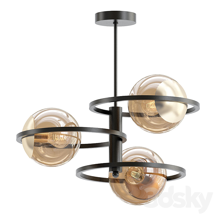 Rivoli - Pendant light - 3D model