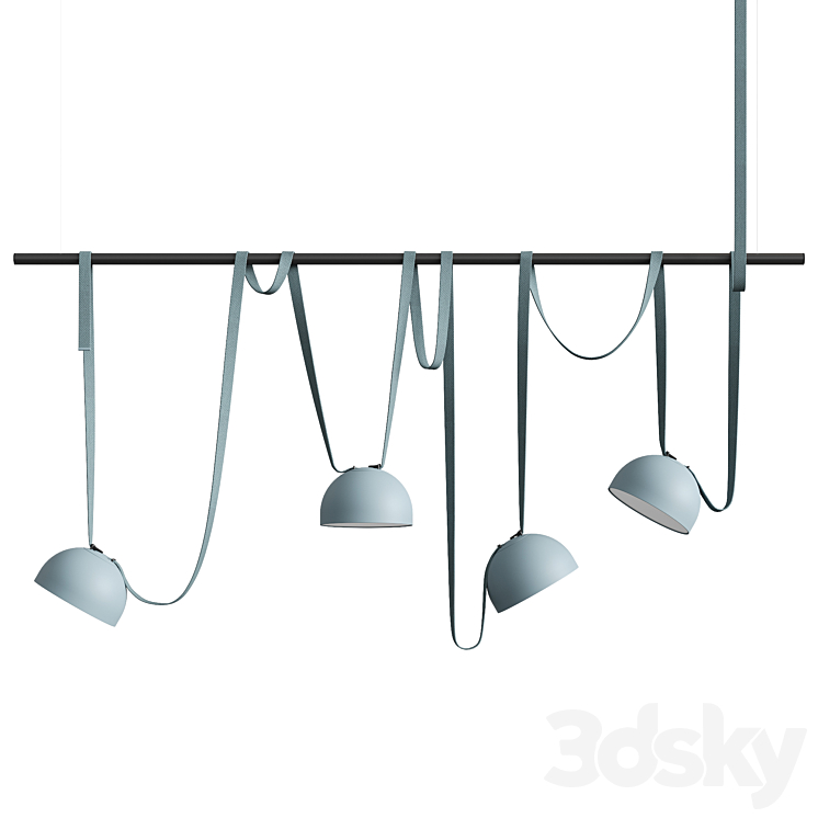 Vibia Plusminus - Pendant light - 3D model