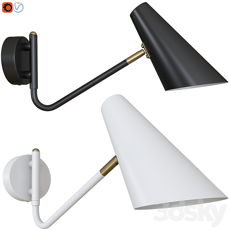 NATI - Wall light - 3D model