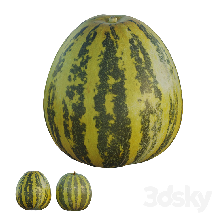 Melon - Food and drinks - 3D model
