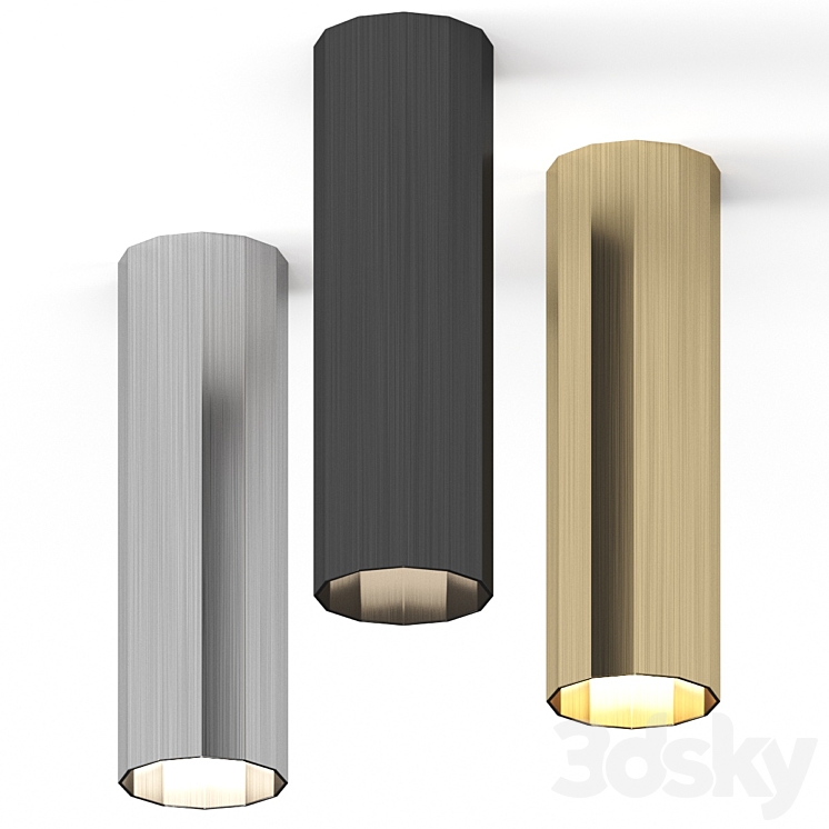 Astro Lighting HASHIRA SURFACE Ceiling Lamp - Technical lighting - 3D model