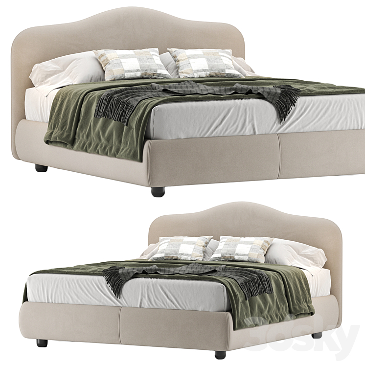 MEDEA bed - Bed - 3D model