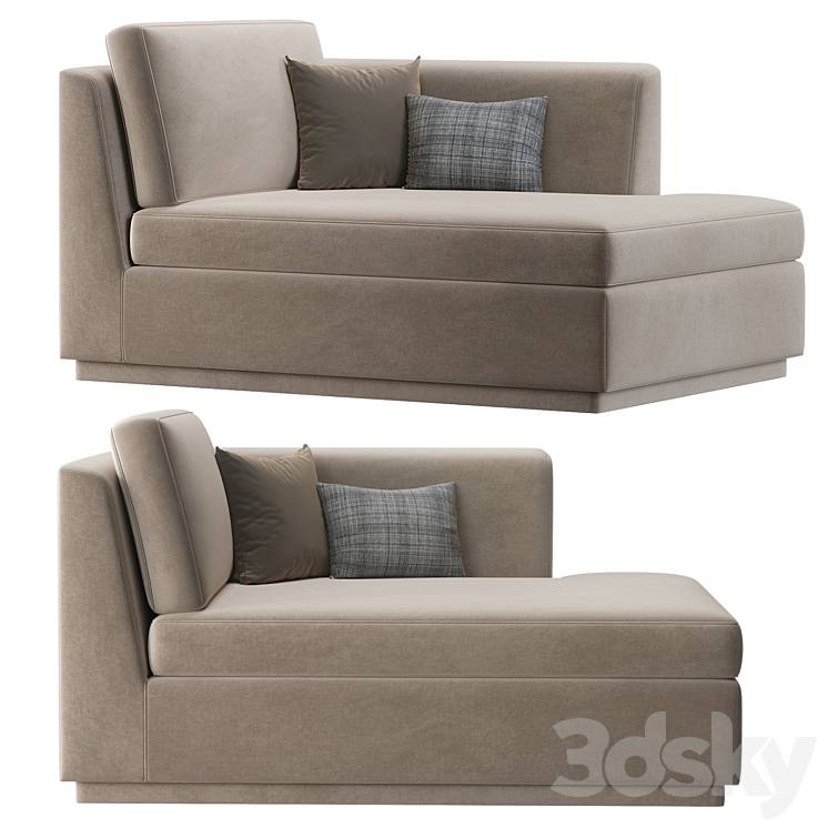 DORIAN | Day bed By Sicis - Other soft seating - 3D model