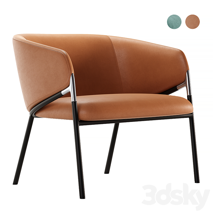 Hammer Armchair by Segis - Arm chair - 3D model